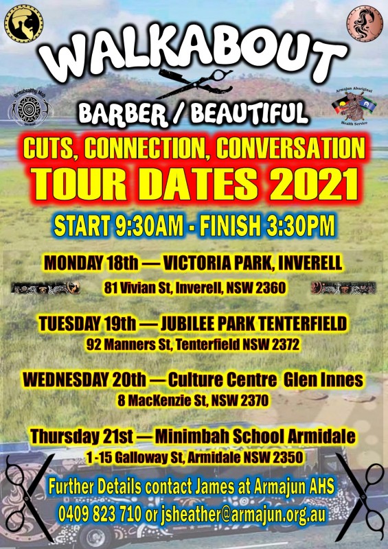 Walkabout Barber - Glen Innes
