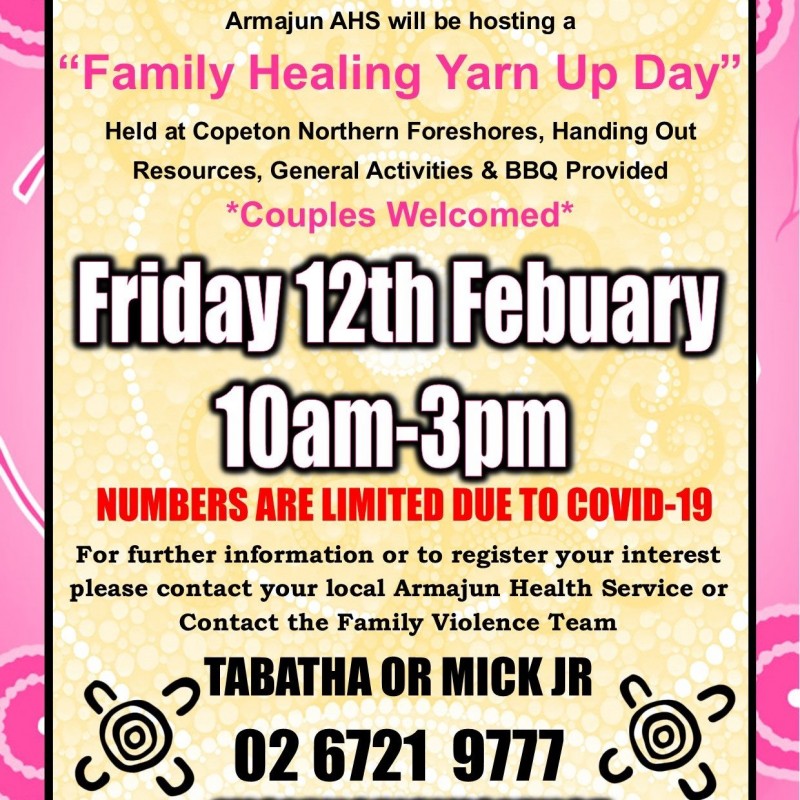 Family Healing Yarn Up Day